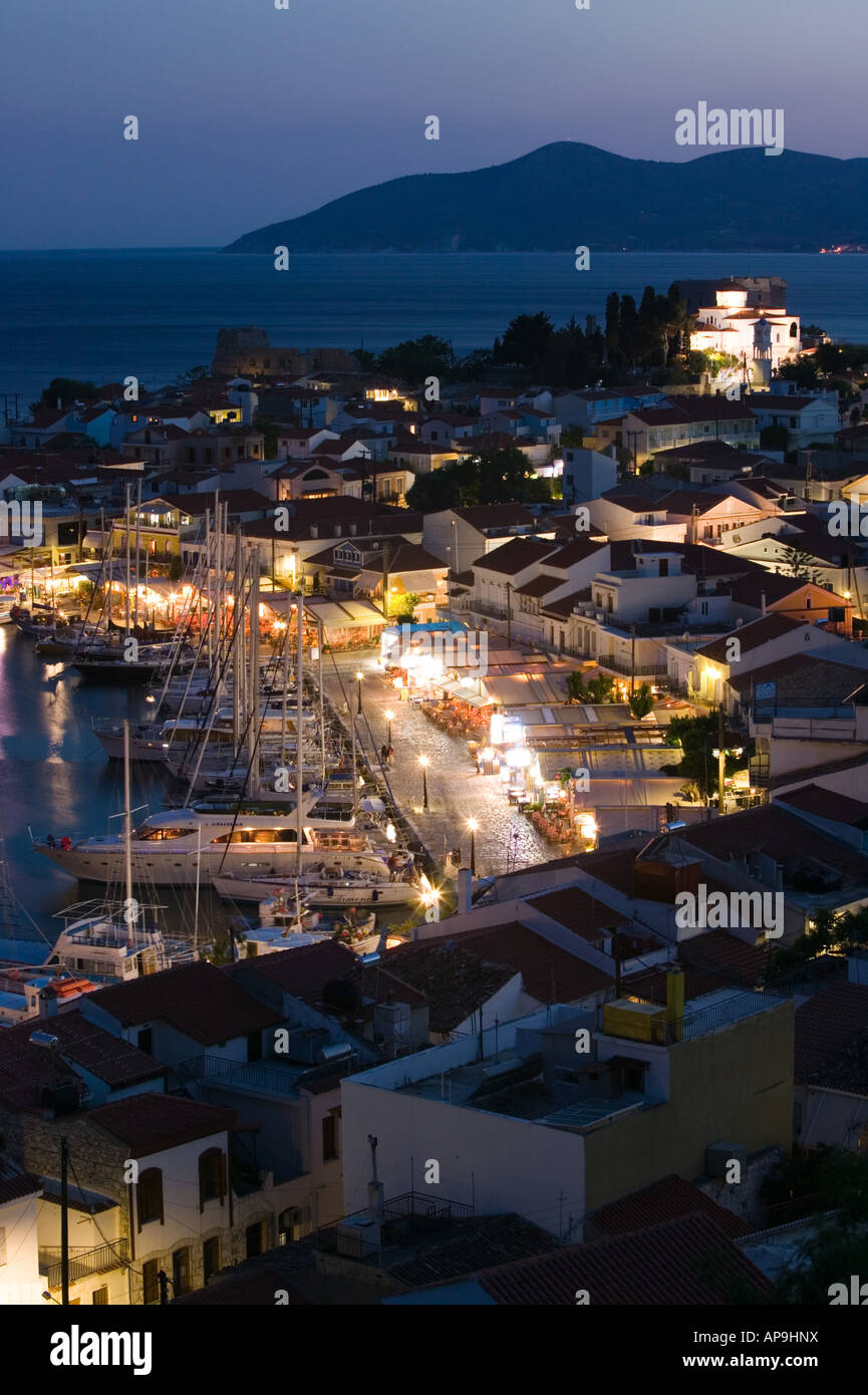 GREECE, Northeastern Aegean Islands, SAMOS, Pythagorio: Harbor View ...