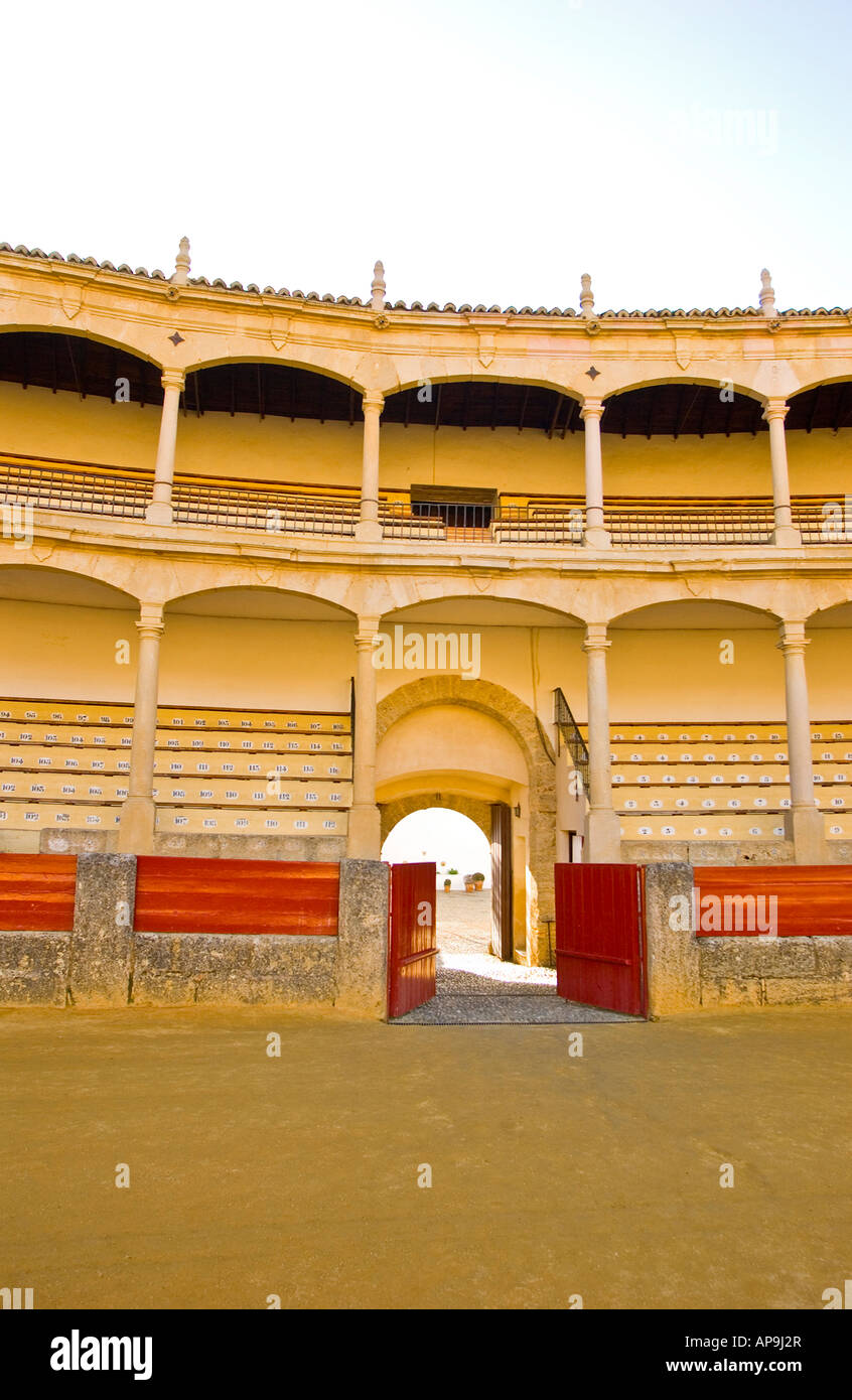 Ronda Bullring founded by Felipe II in 1572. Calle Virgen de la Paz, 15 ...