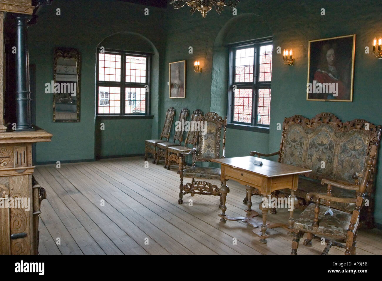 Scribes Rooms Akershus Castle Oslo Norway Stock Photo - Alamy