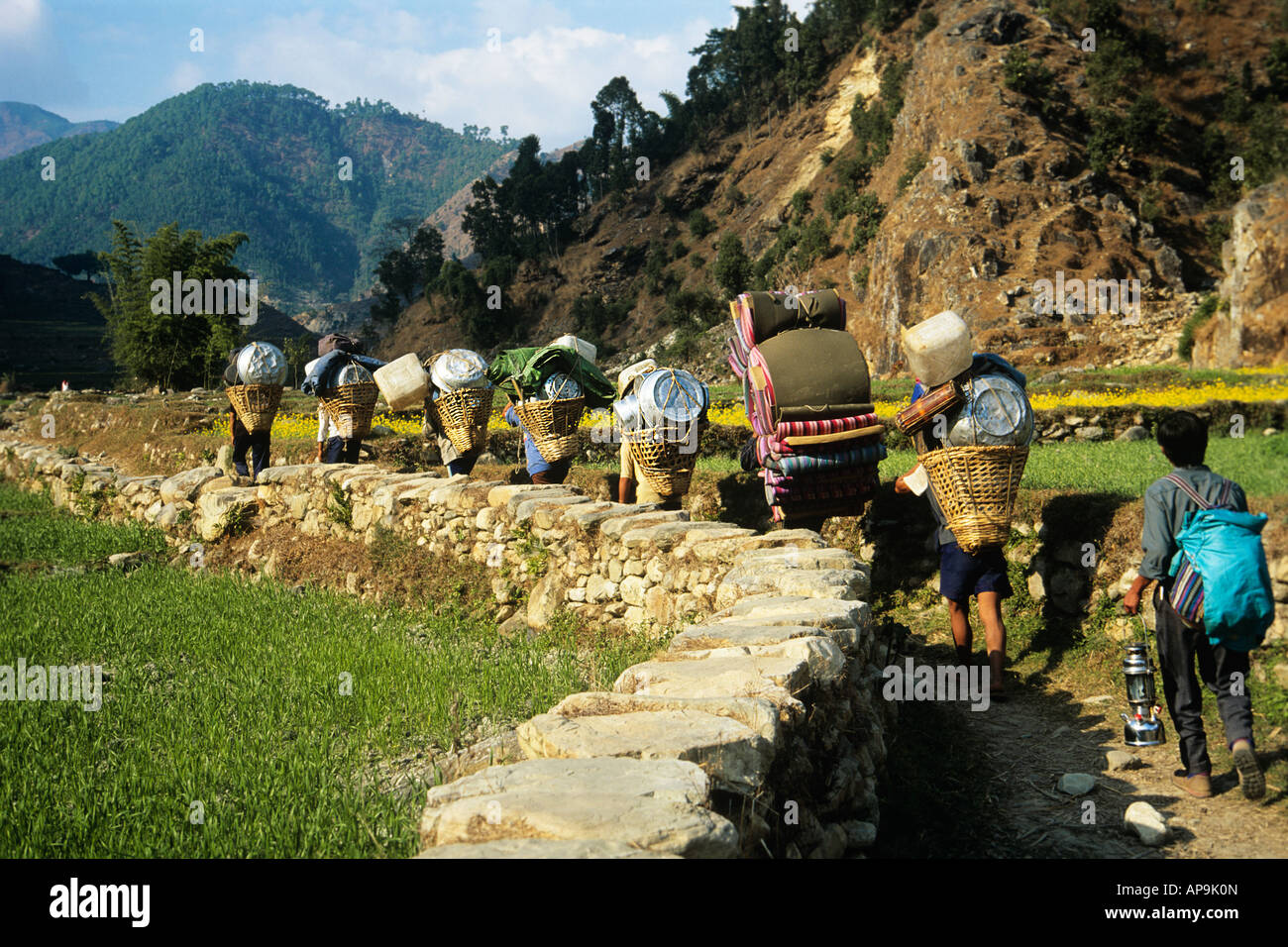 Indian sherpas hi-res stock photography and images - Alamy