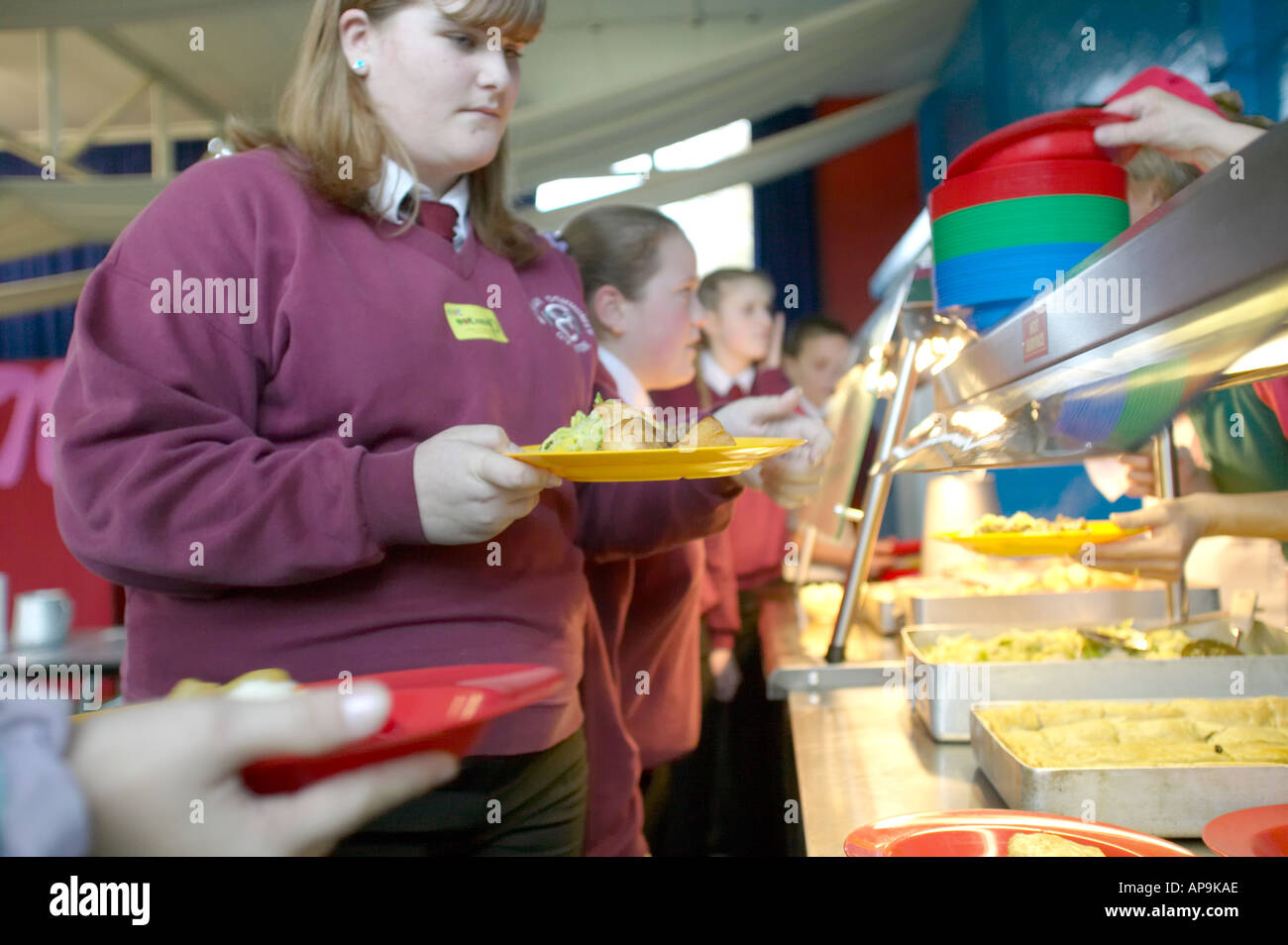 Fat school girl hi-res stock photography and images - Alamy