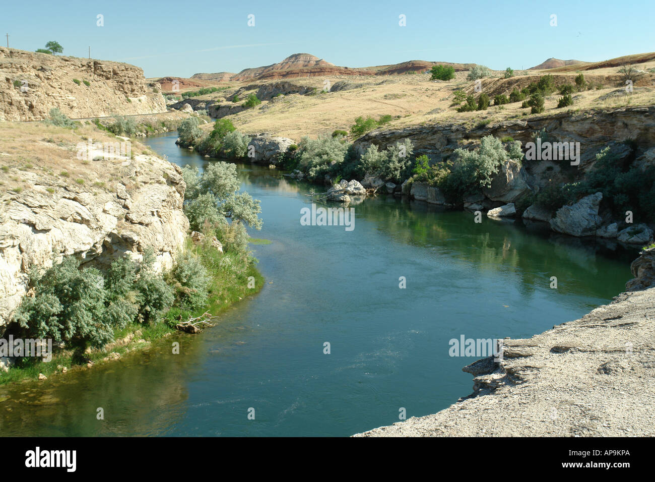 Thermopolis, wyoming big horn river hi-res stock photography and images ...