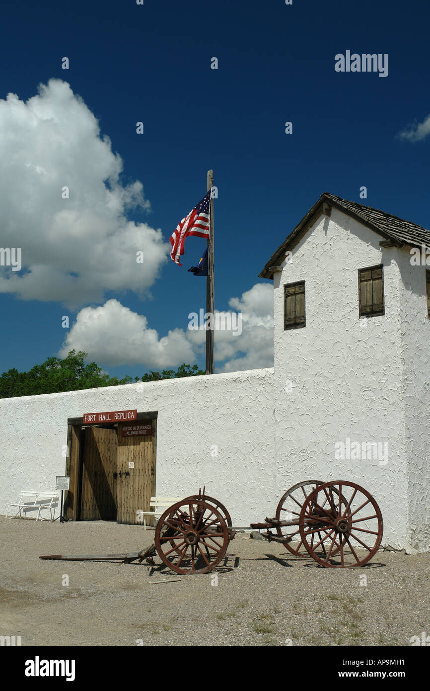 Fort hall replica hi-res stock photography and images - Alamy
