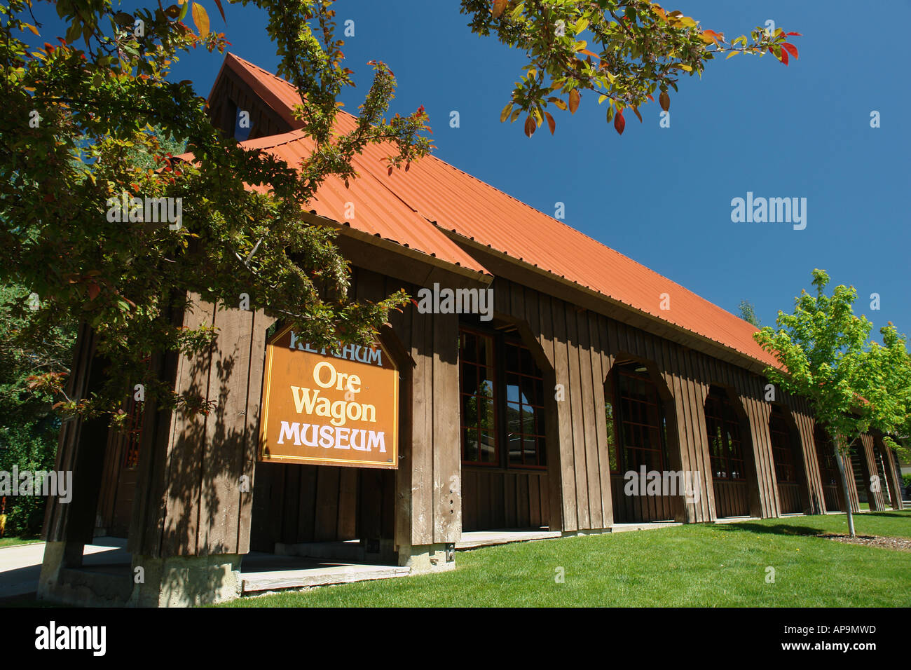 AJD50650, Ketchum, Sun Valley, ID, Idaho, Ore Wagon Museum Stock Photo ...