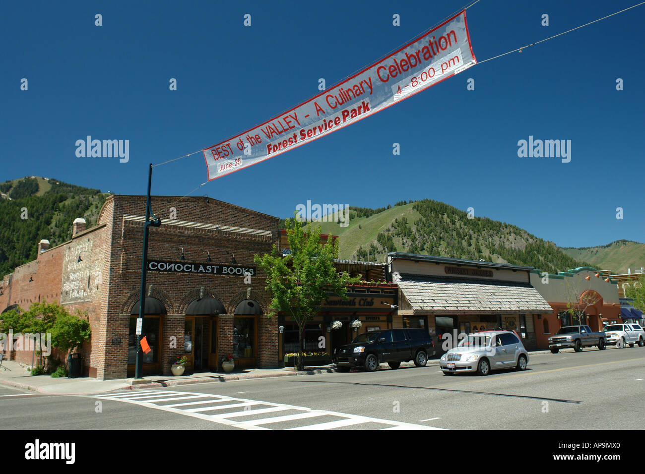 Ketchum idaho street hi-res stock photography and images - Alamy