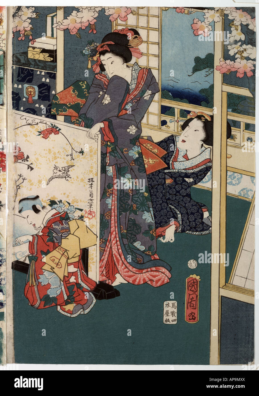 Japanese Ink Painting 1700s High Resolution Stock Photography and ...