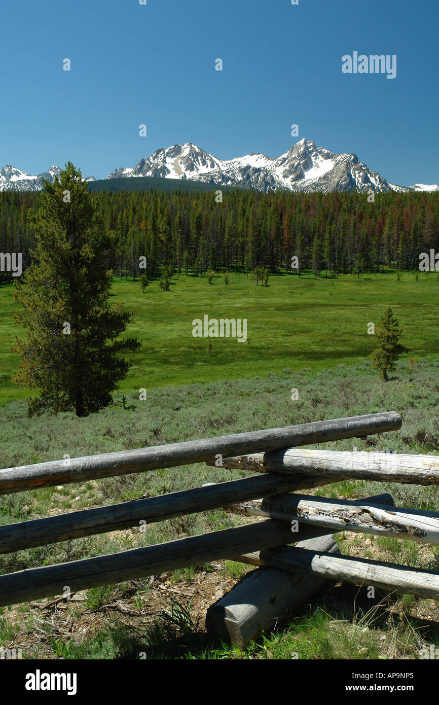 AJD50771, Stanley, ID, Idaho, Sawtooth Valley, Sawtooth Mountain Range ...