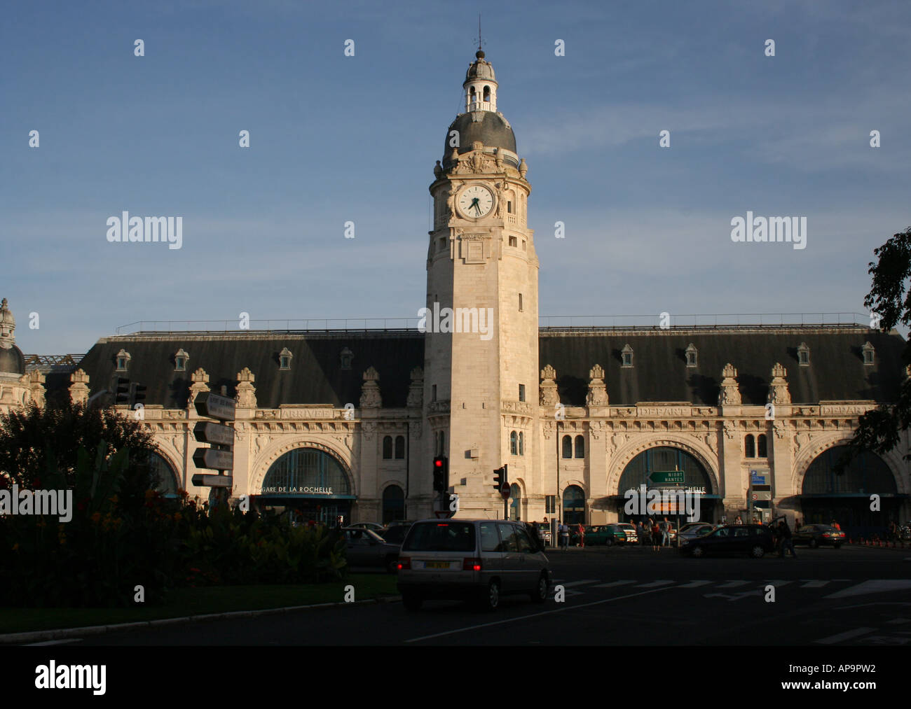 Gare de La Rochelle railway station charente maritime france September ...
