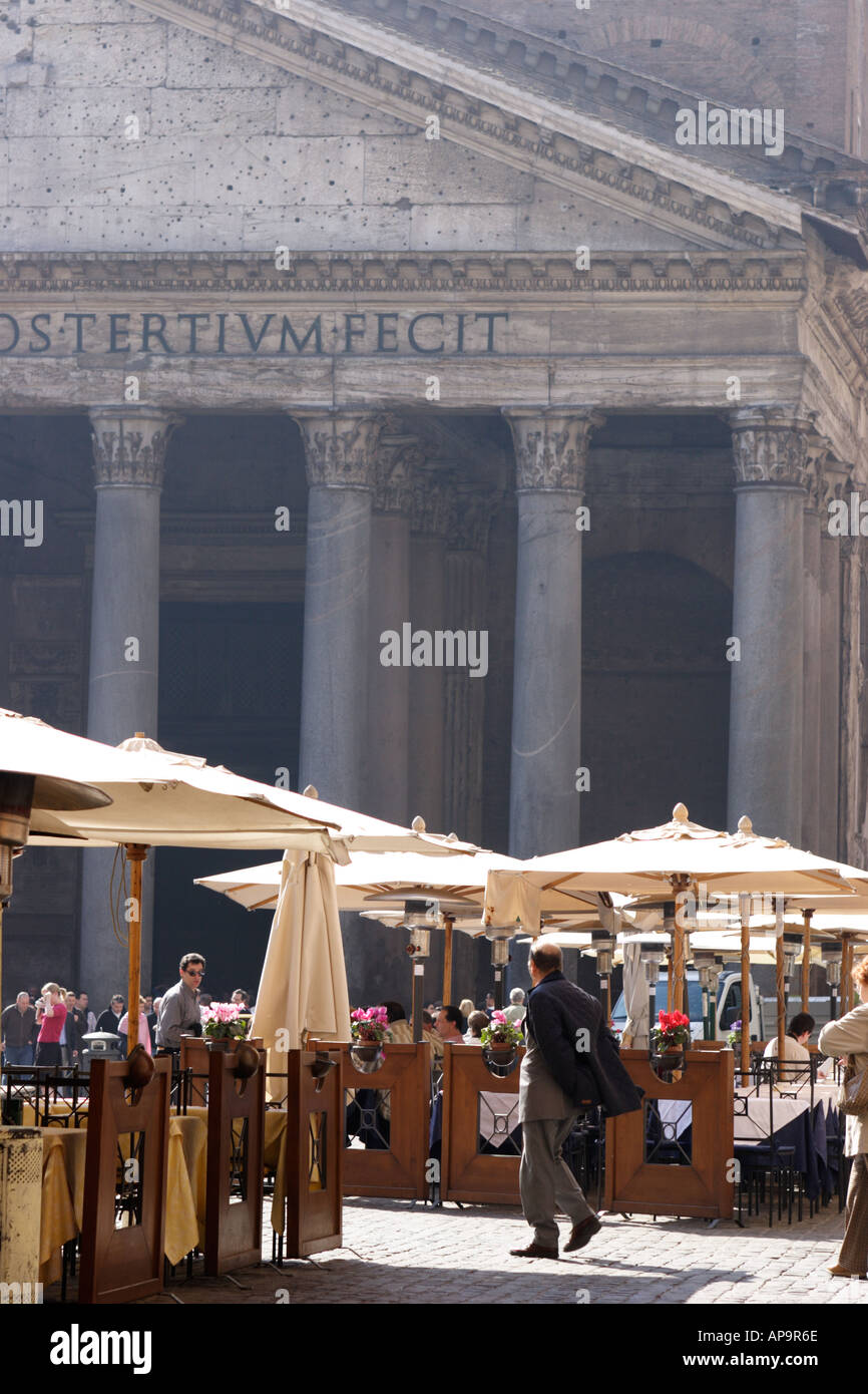 Pantheon Piazza della Rotunda Rome Italy Stock Photo - Alamy