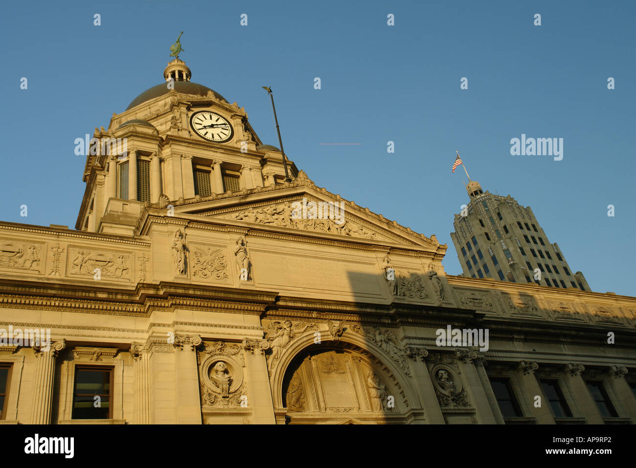 AJD49914, Fort Wayne, IN, Indiana, Allen County Courthouse Stock Photo ...
