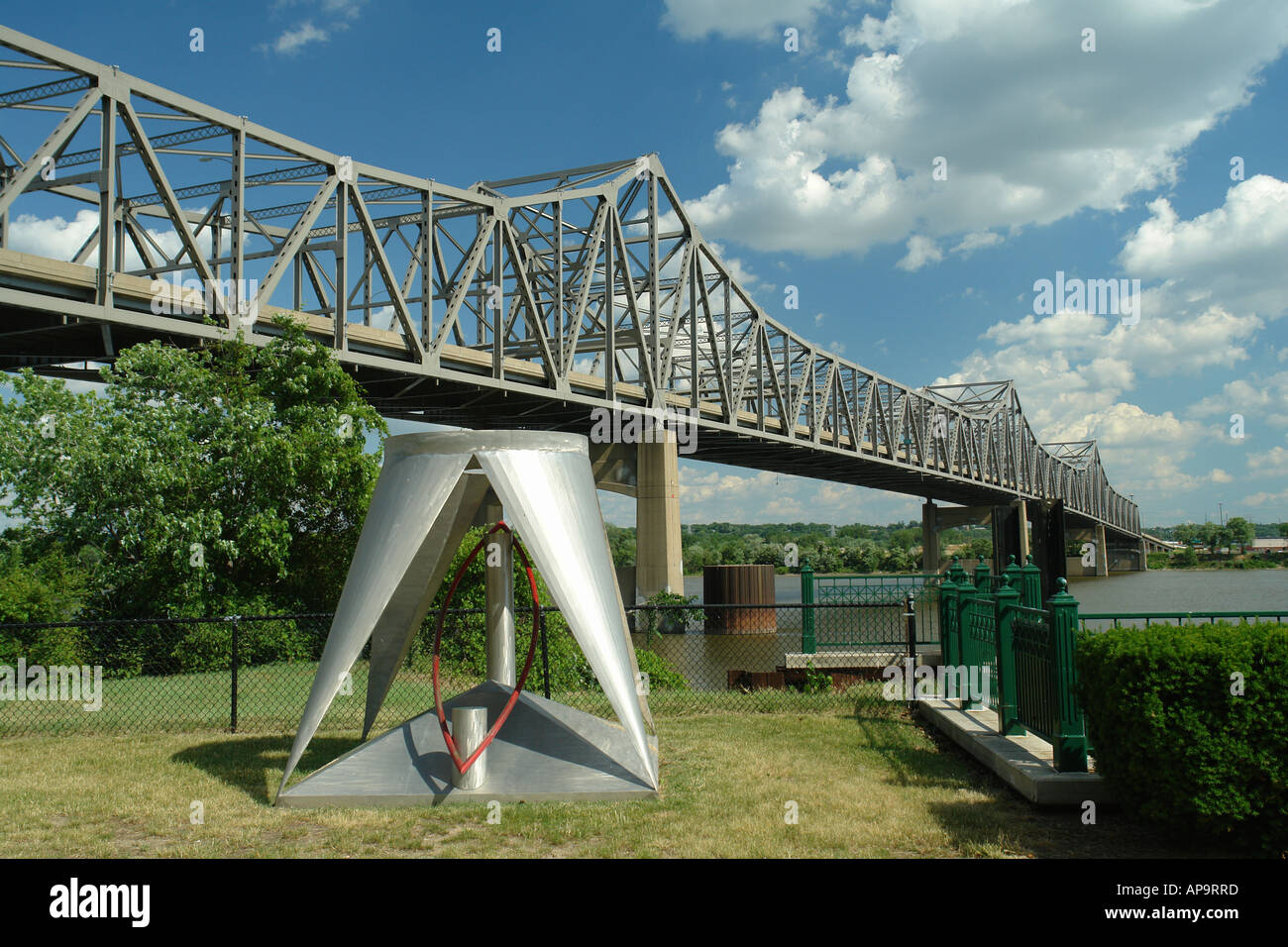 AJD49929, Peoria, IL, Illinois, Illinois River, Riverfront, Murray ...