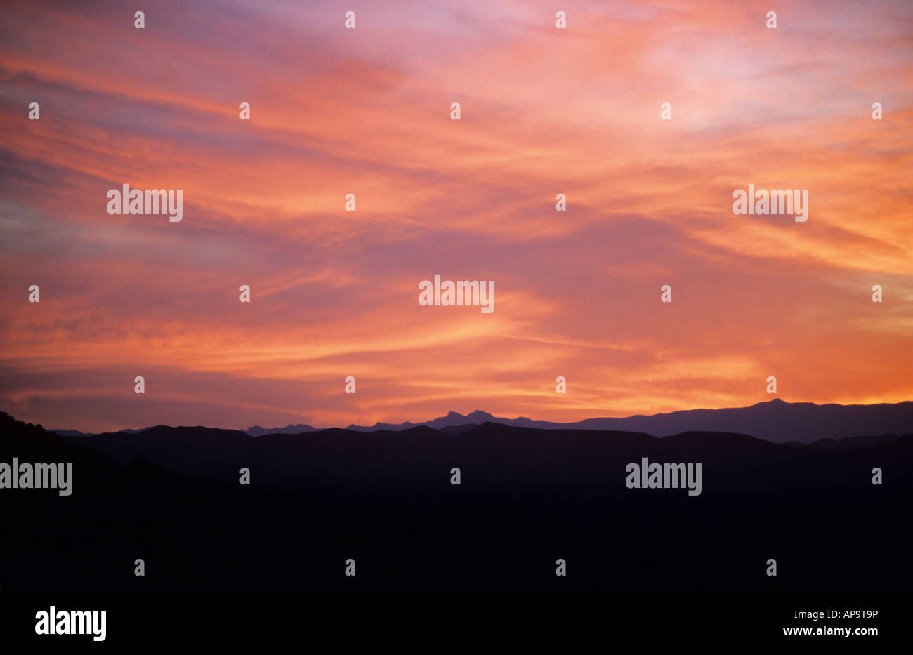 Sky at sunset Stock Photo - Alamy
