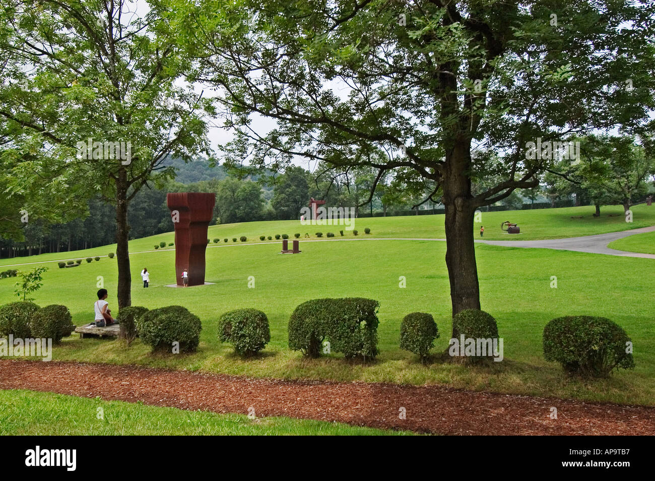 chillida leku museum in hernani donostia spain Stock Photo - Alamy