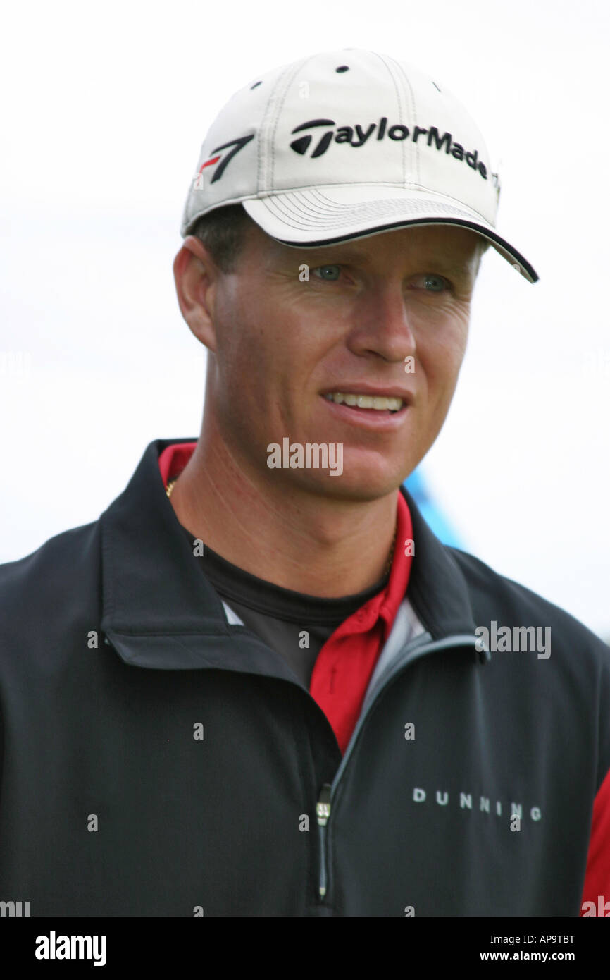 John Senden professional Australian golfer Stock Photo - Alamy
