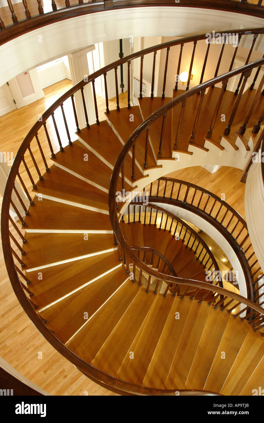 Iowa state capitol staircase hi-res stock photography and images - Alamy