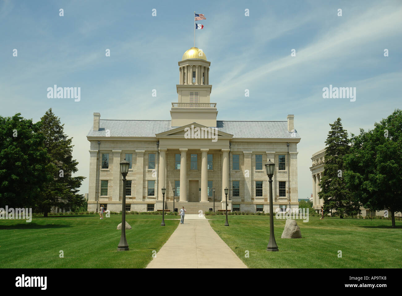 Old capitol university of iowa hi-res stock photography and images - Alamy