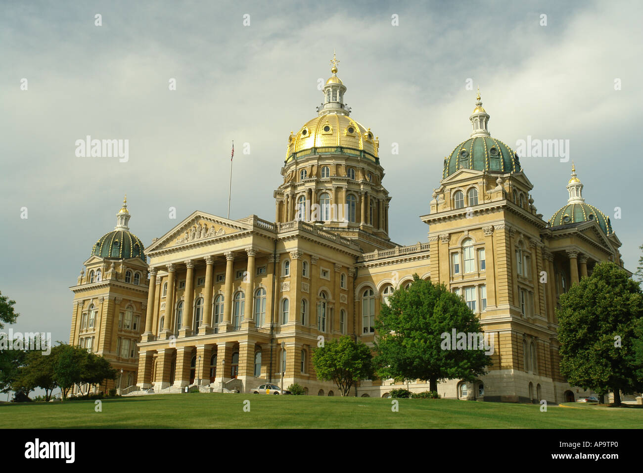 AJD50024, Des Moines, IA, Iowa, State Capitol Building Stock Photo - Alamy