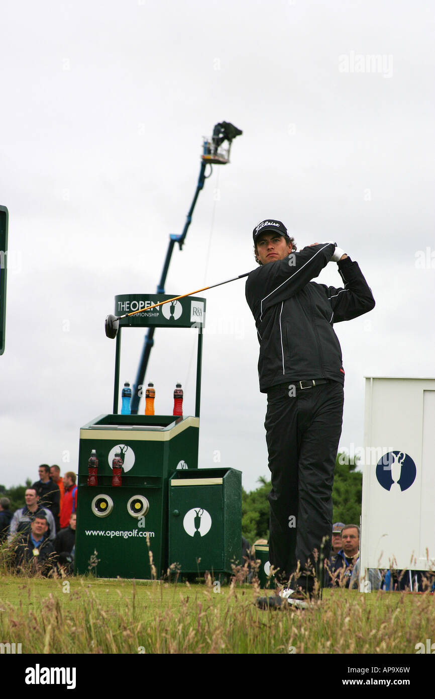 Adam Scott Australian professional golfer at the british open golf ...