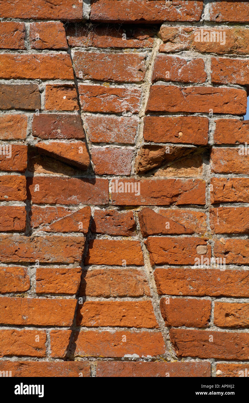 Christian Cross in Red Brickwork Stock Photo - Alamy