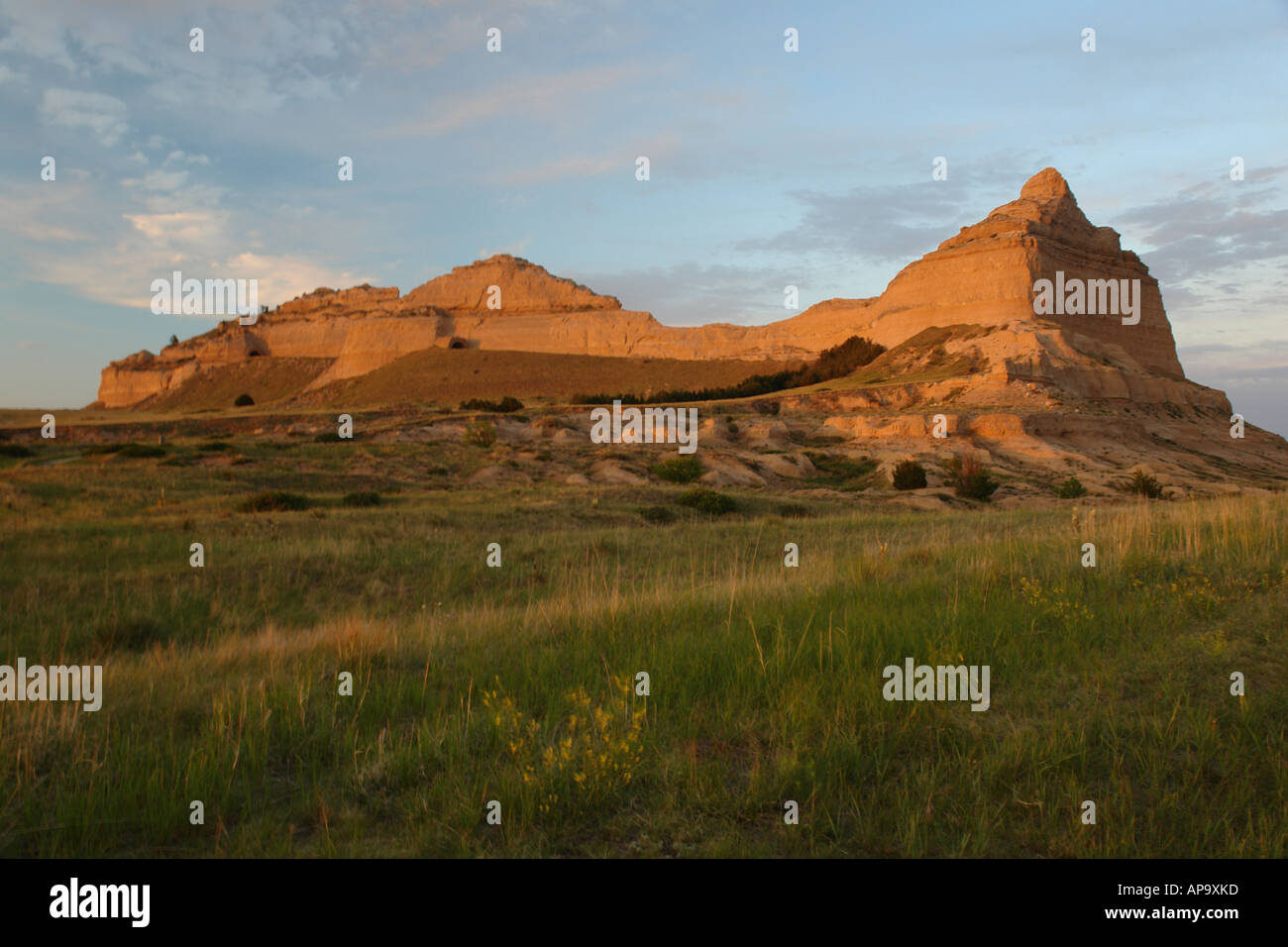 AJD50196, Scotts Bluff National Monument, NE, Nebraska Stock Photo - Alamy