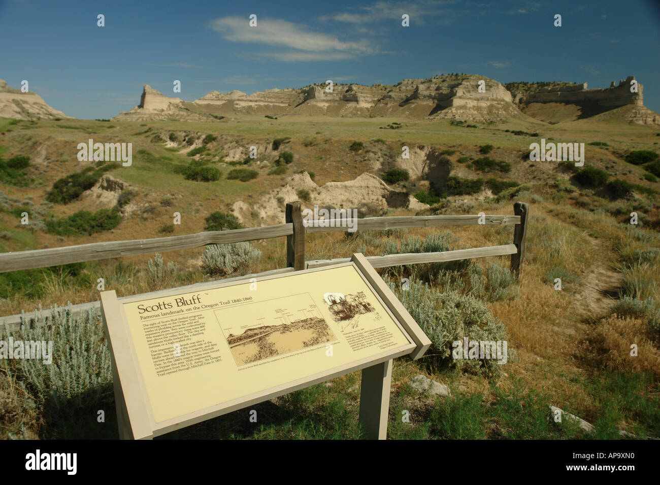 Scotts bluff national historic site hi-res stock photography and images ...