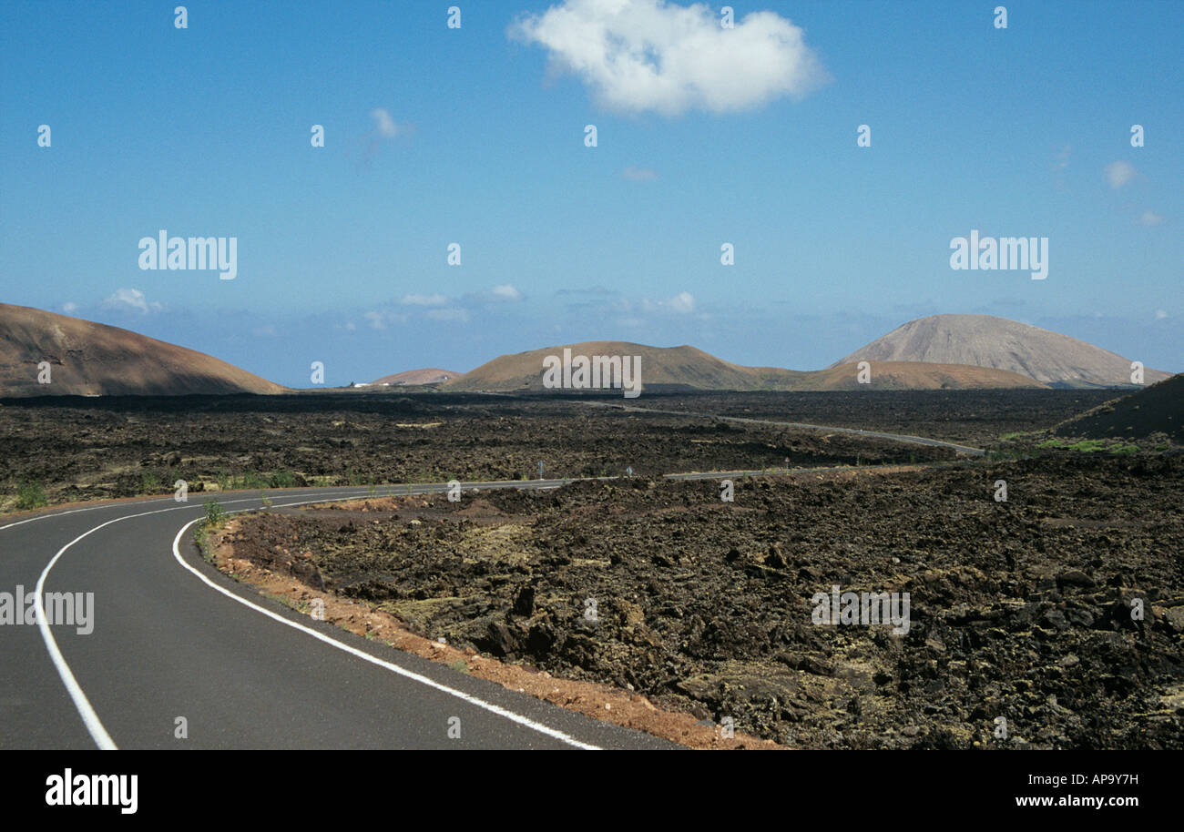 Timanfaya national park Stock Photo - Alamy