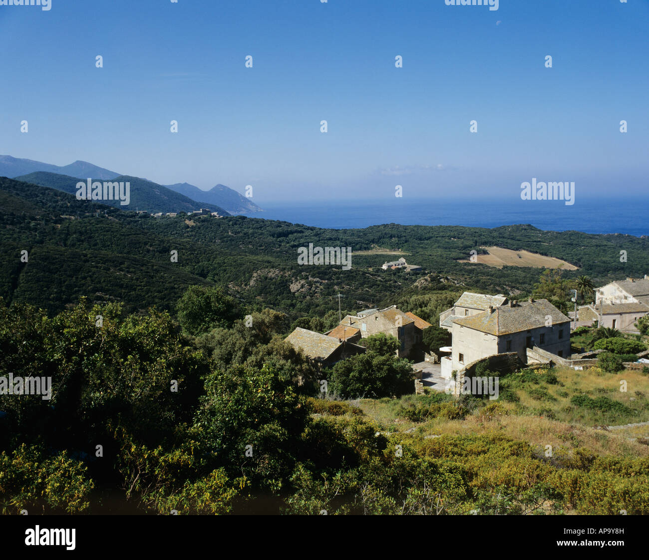 Cap corse corsica Stock Photo - Alamy