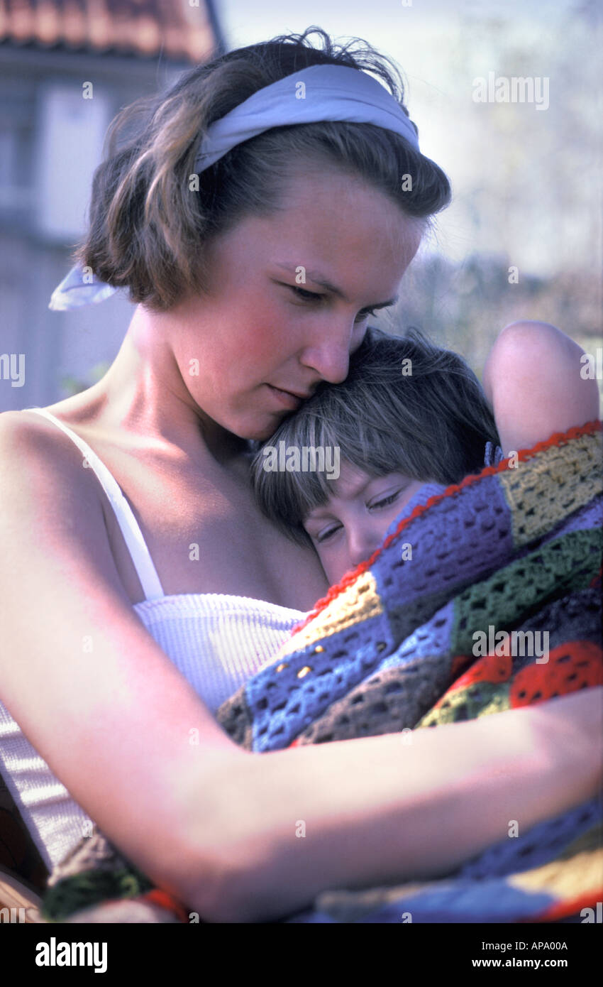 MOTHER AND CHILD Stock Photo - Alamy