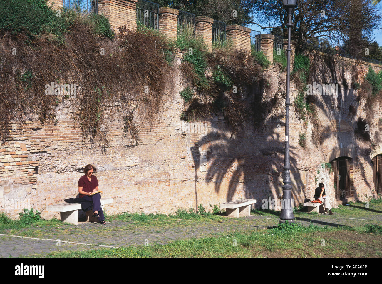 Park colle oppio in rome hi-res stock photography and images - Alamy