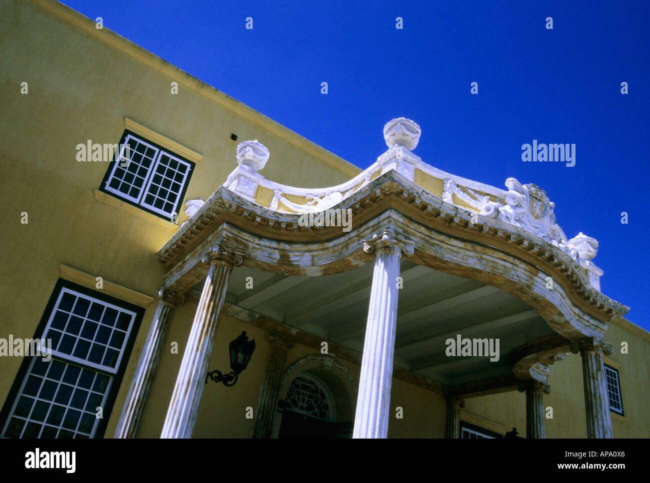Impressive architecture of De Kat balcony at Castle of Good Hope ...