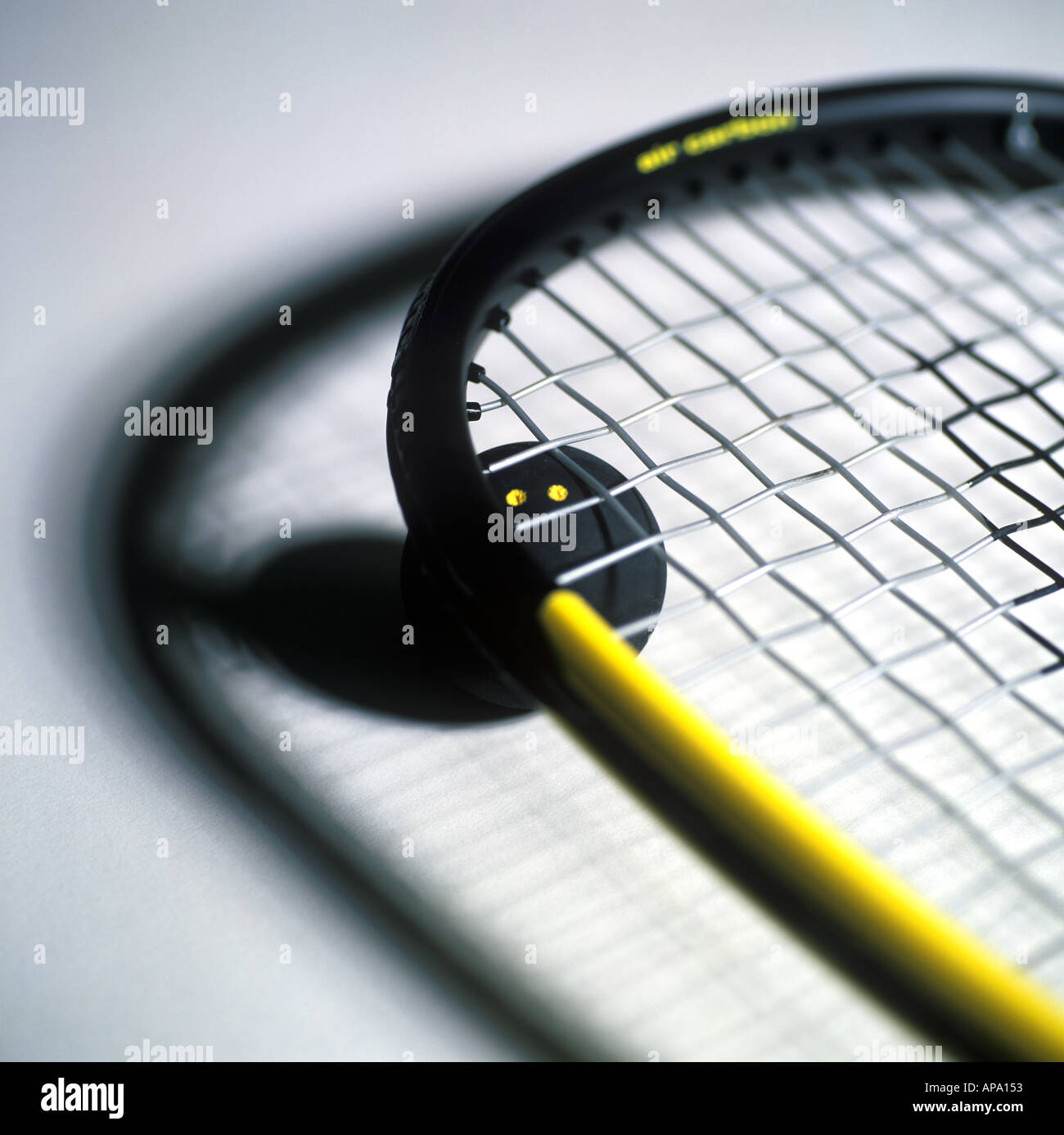 Squash Racquet and Ball Stock Photo - Alamy