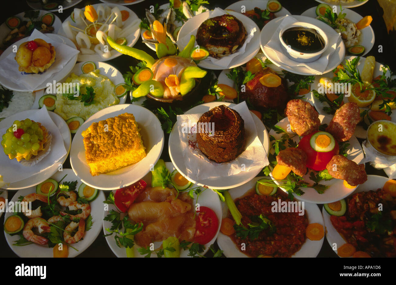 Turkish mezze hi-res stock photography and images - Alamy