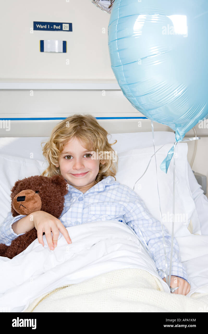 Girl in hospital Stock Photo - Alamy