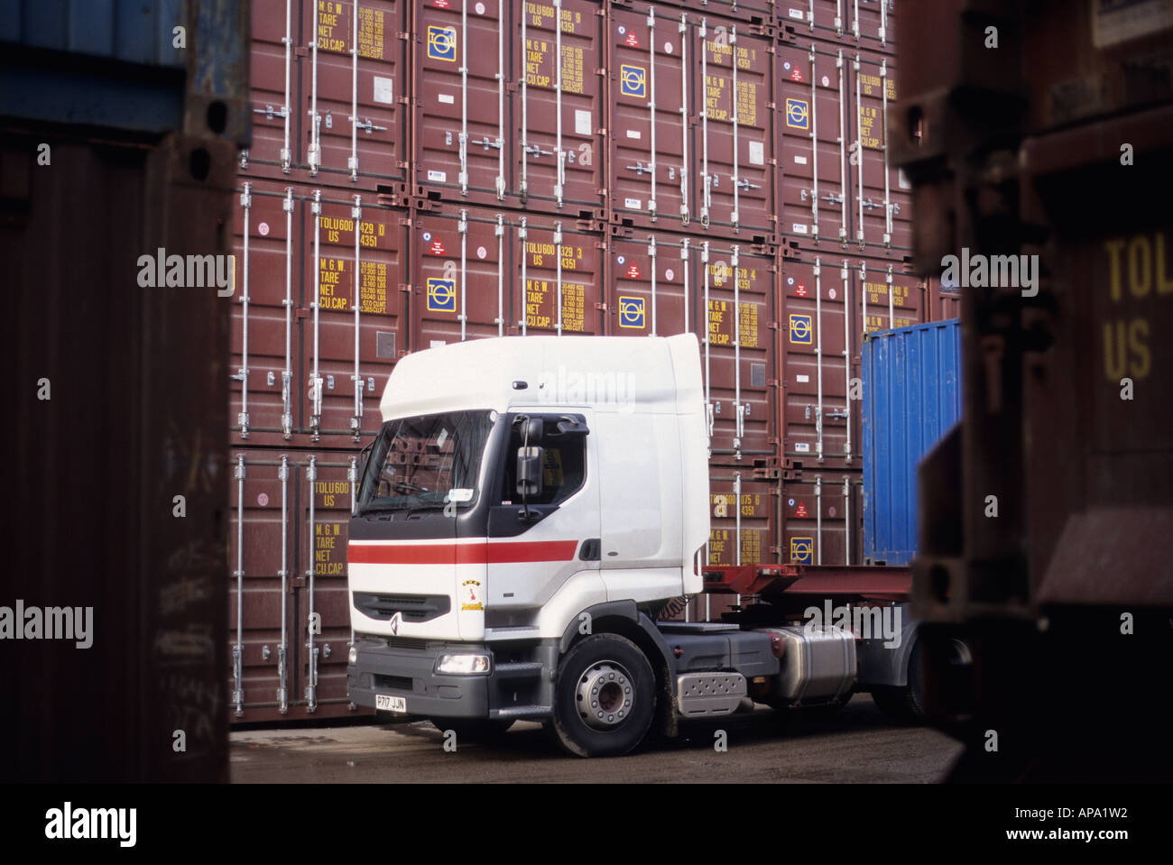 Cabover truck hi-res stock photography and images - Alamy