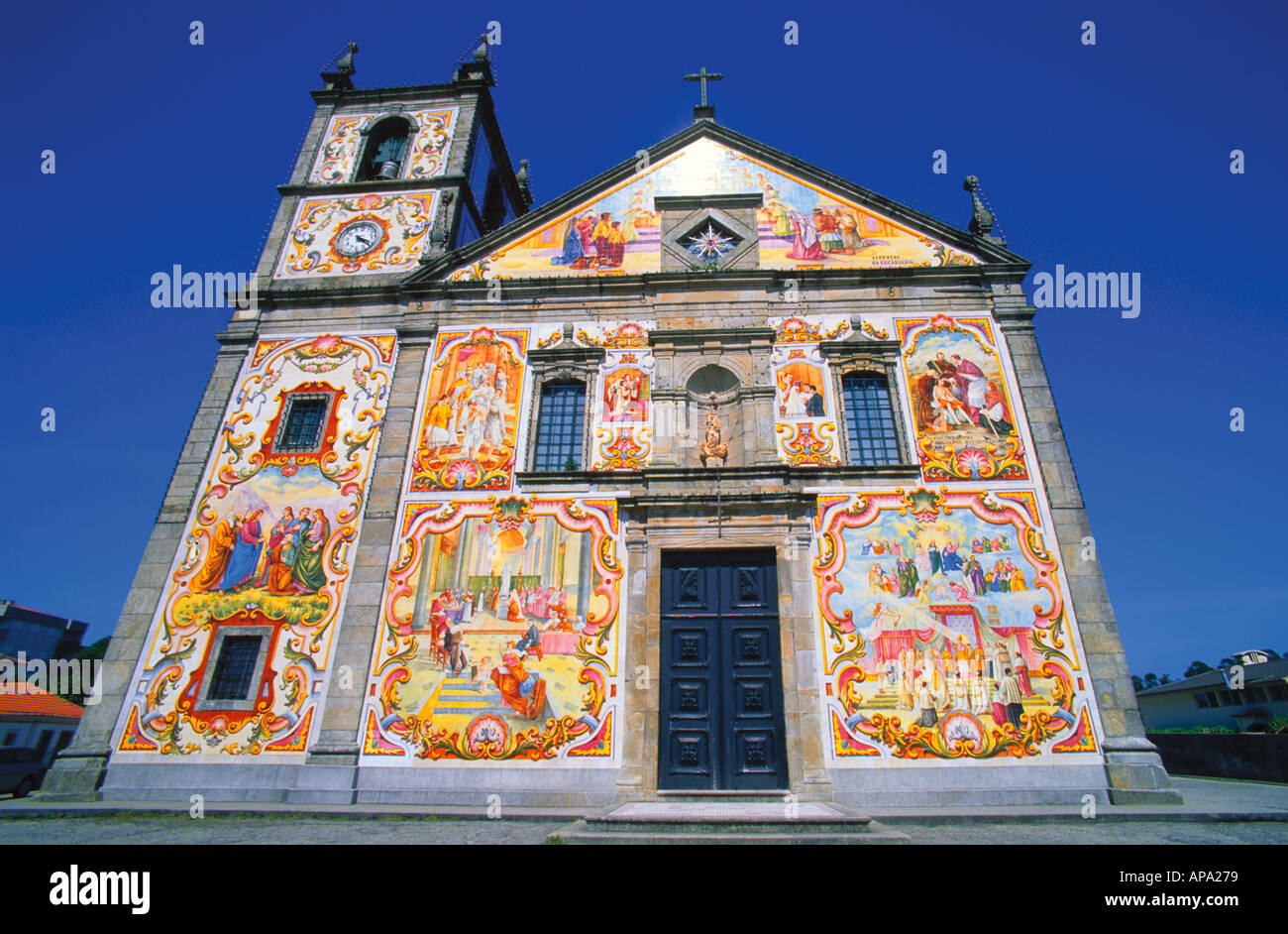 Church Igreja Matriz de Valongo, Valongo, Portugal Stock Photo - Alamy