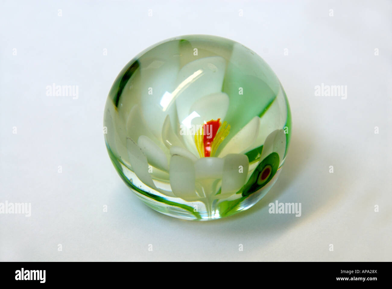 Glass paperweight hi-res stock photography and images - Alamy