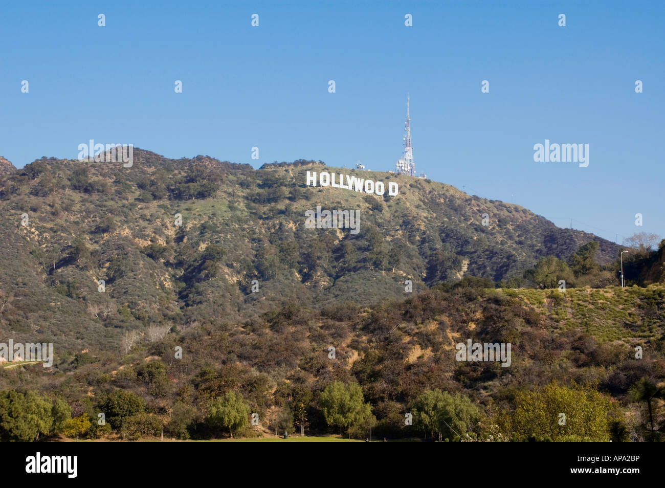 The Famous sign in Hollywood California Stock Photo - Alamy