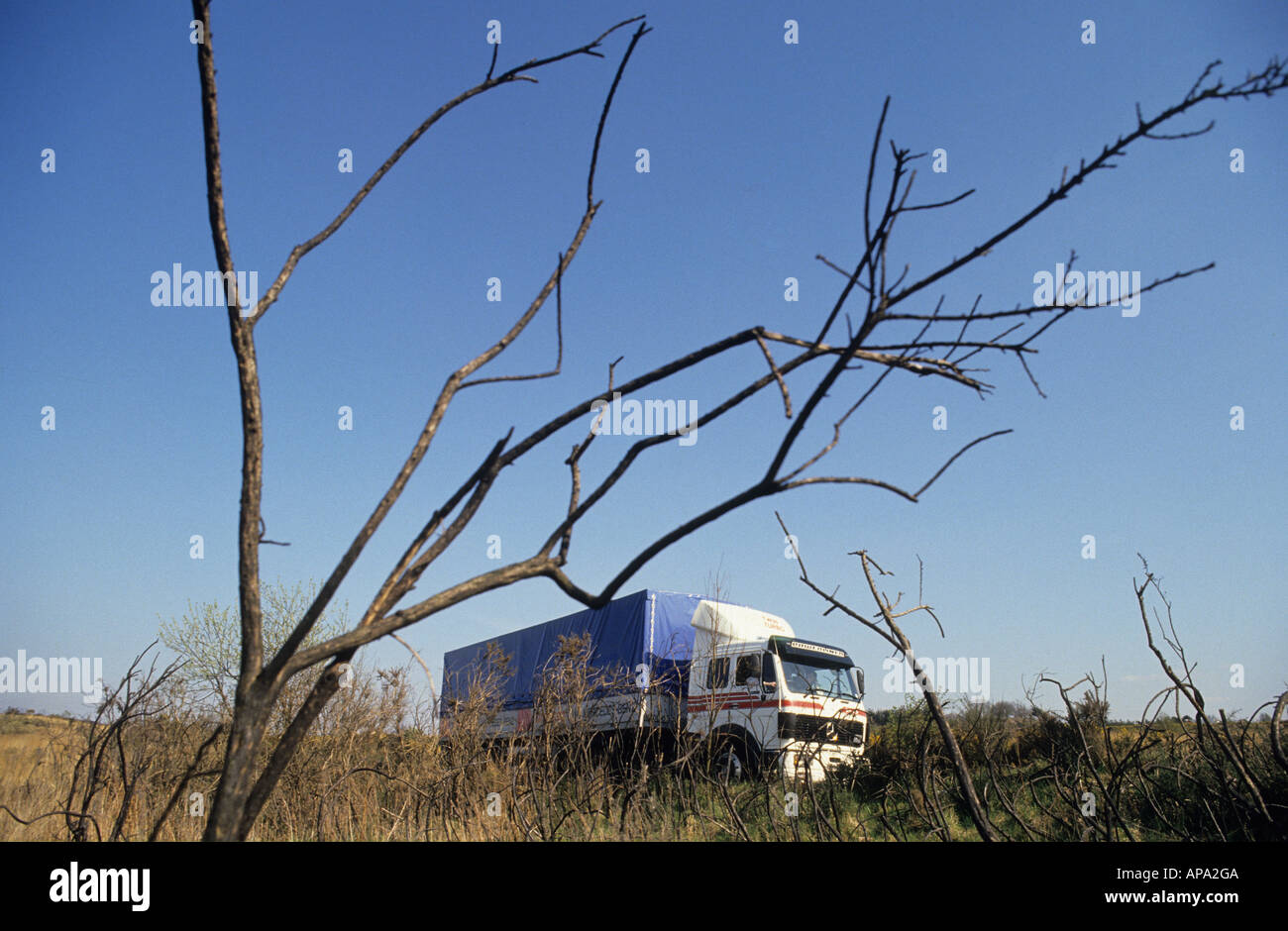 Cargo truck uk hi-res stock photography and images - Alamy