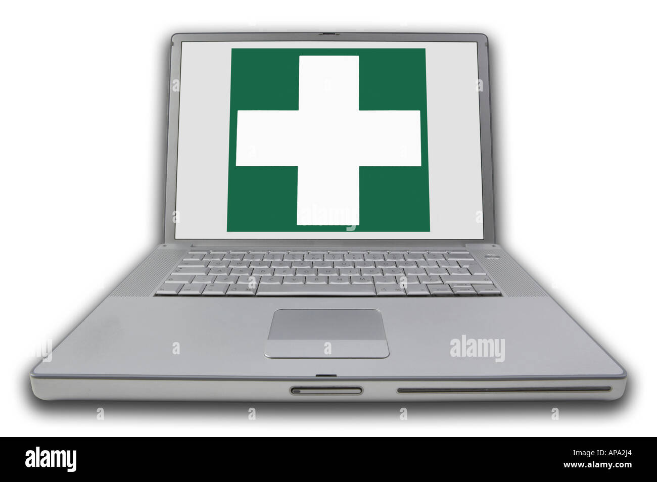 First computer green screen Cut Out Stock Images & Pictures - Alamy