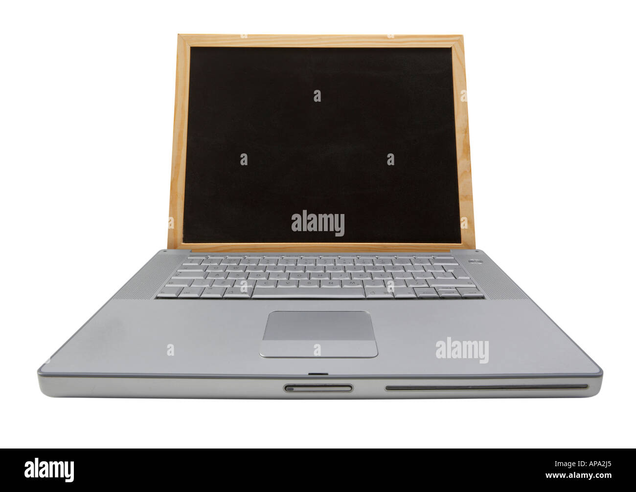 LAPTOP NOTEBOOK PERSONAL COMPUTER WITH BLACKBOARD INSTEAD OF SCREEN ...