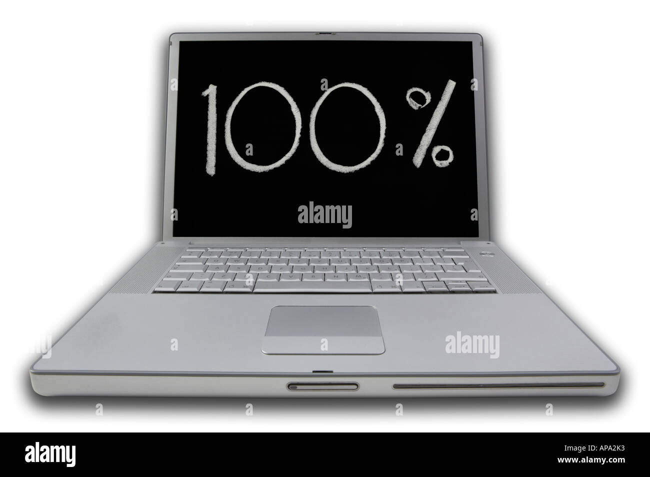 LAP TOP NOTEBOOK PERSONAL COMPUTER WITH SCREEN DISPLAYING ONE HUNDRED ...