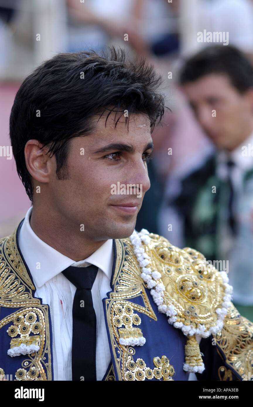 A portrait of a young Spanish bull fighter Stock Photo - Alamy