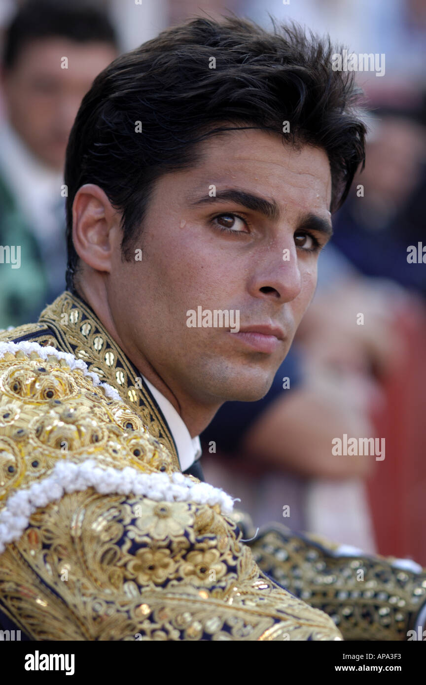 A portrait of a young Spanish bull fighter Stock Photo - Alamy