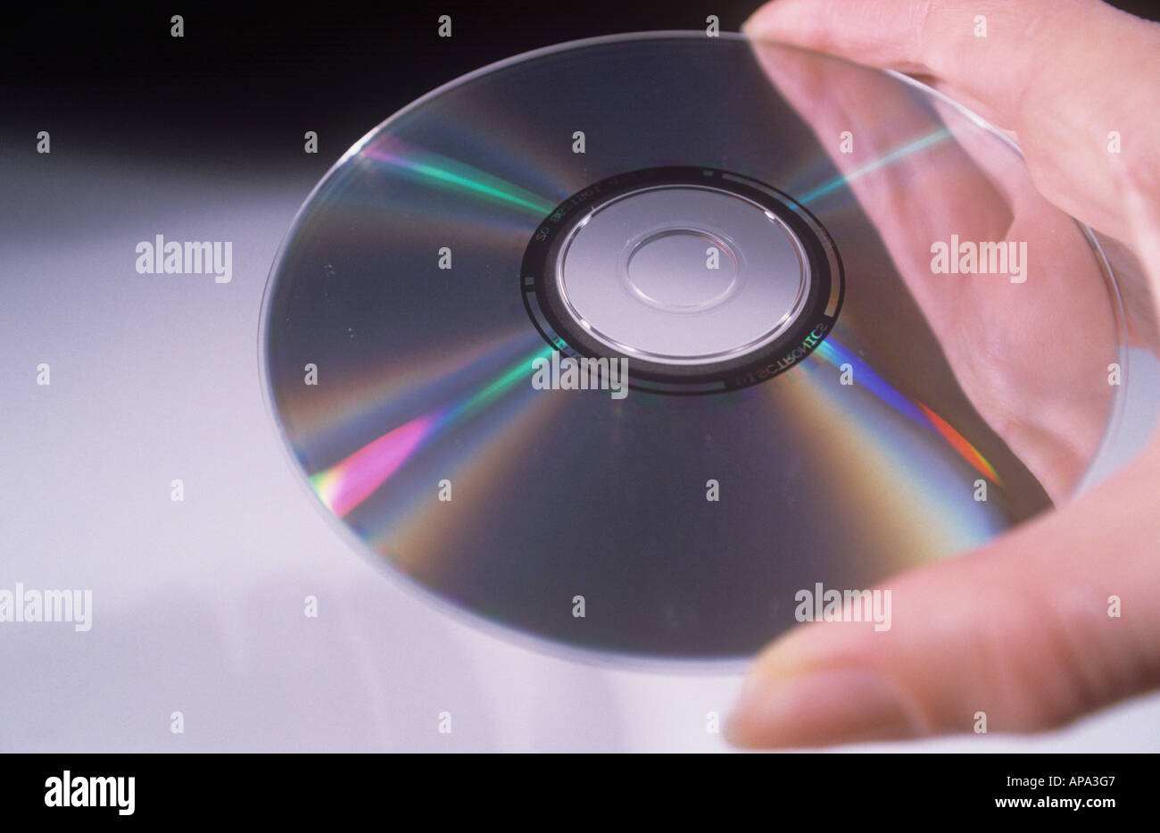 Disc in hand hi-res stock photography and images - Alamy