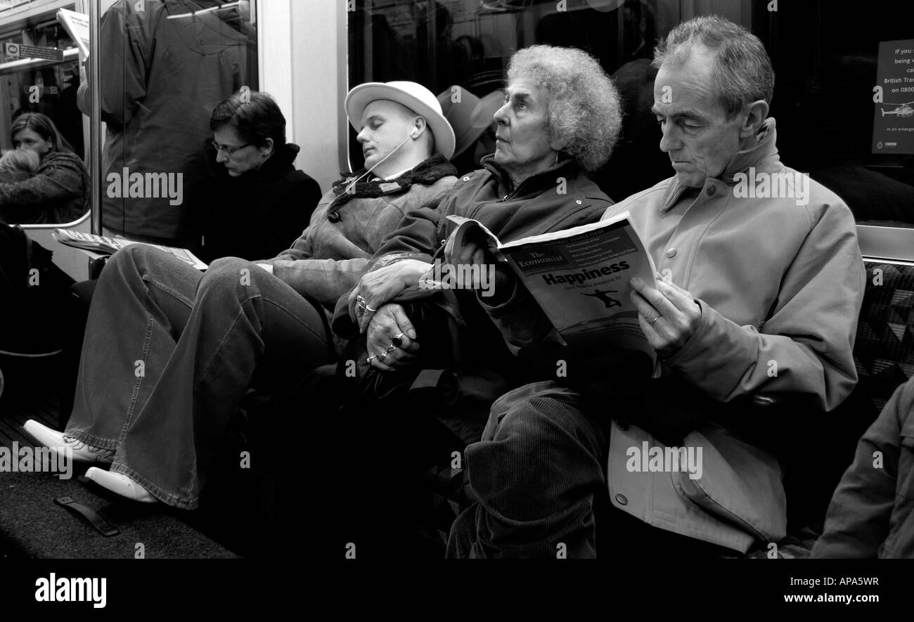 Grumpy old man sitting in hi-res stock photography and images - Alamy