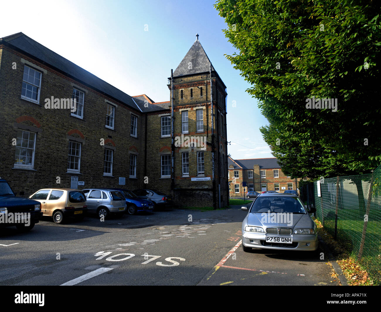 Sutton Hospital Surrey Victorian Brick Building Stock Photo - Alamy