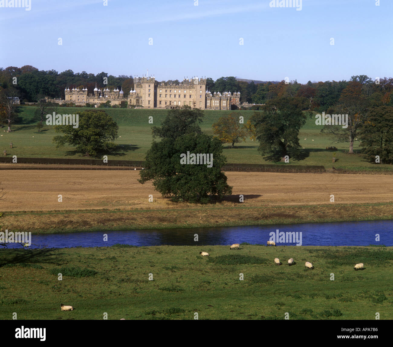 Floors Castle near Kelso Scottish Borders Scotland Stock Photo - Alamy