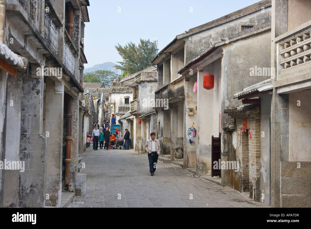 Village Street Scene Dapeng Fortress Shenzhen China Stock Photo - Alamy