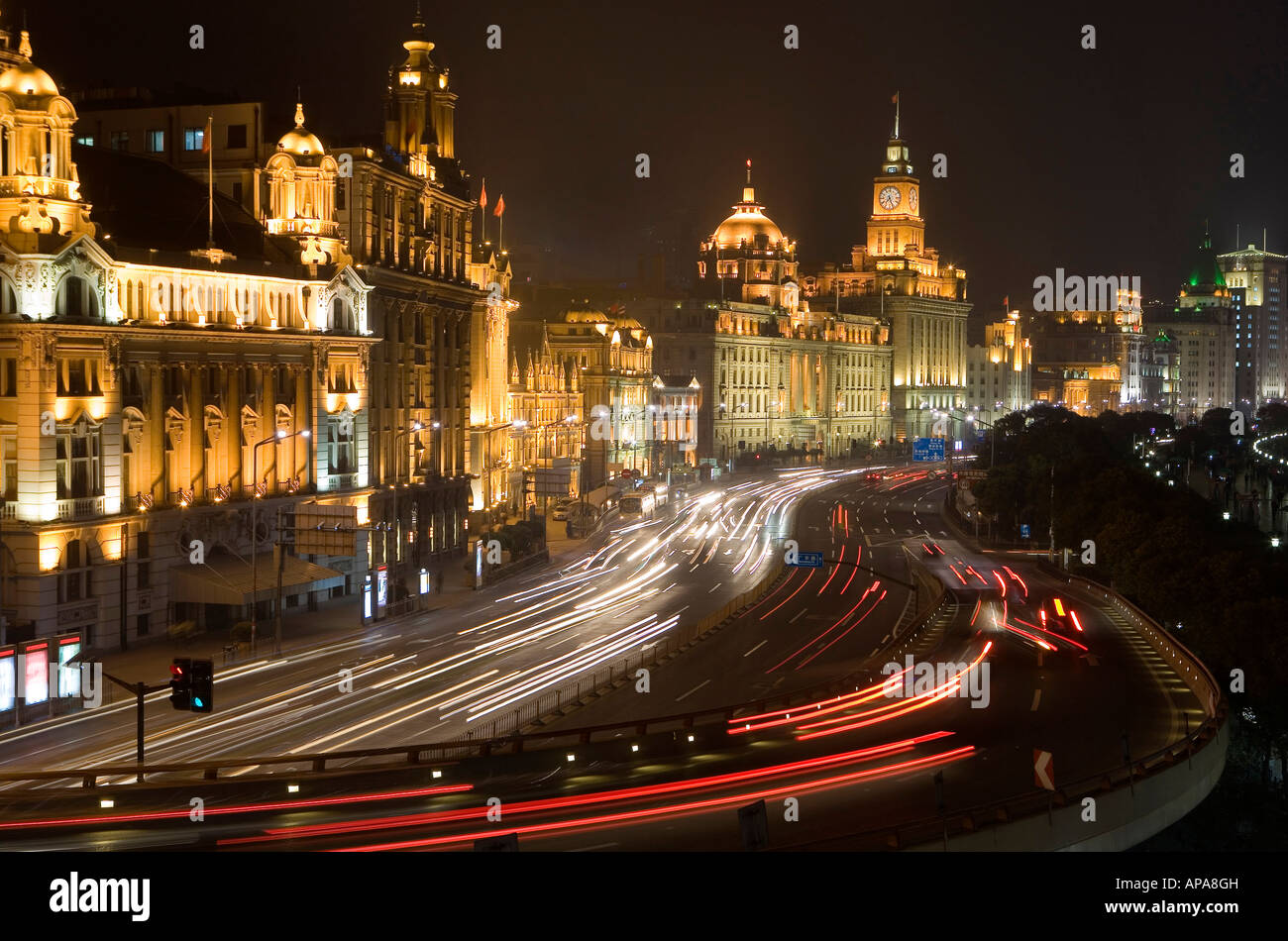 the Bund of Shanghai Stock Photo - Alamy