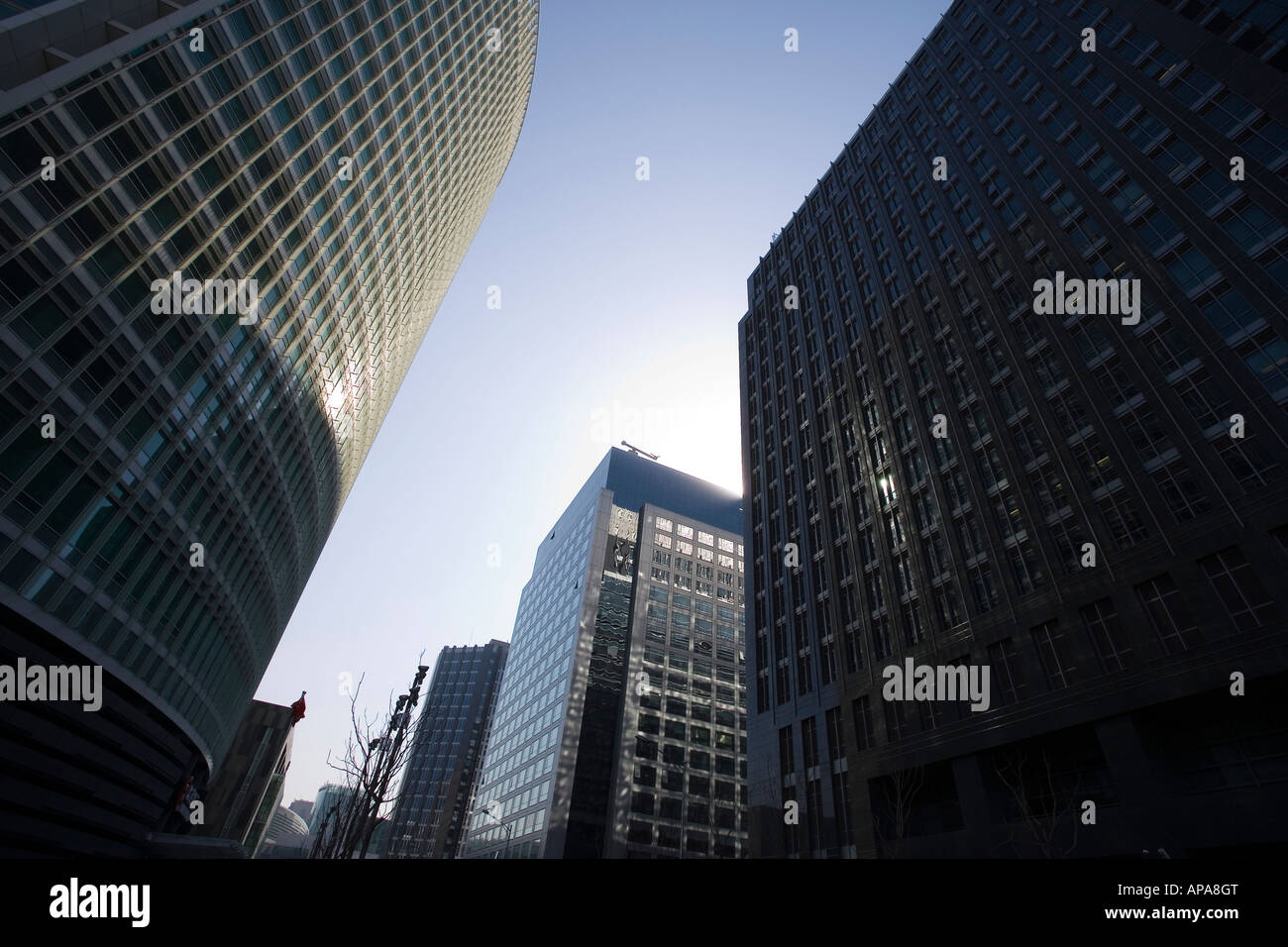 Finance Street Beijing Stock Photo - Alamy